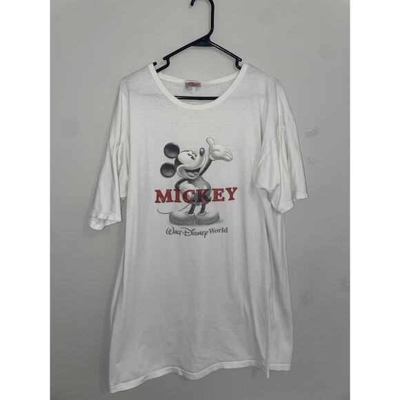 Disney | Shirts | Vintage Mickey Mouse Shirt Walt Disney World Graphic ...